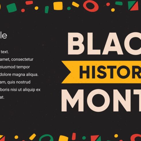 Modern Black History Powerpoint Template Free – MasterBundles