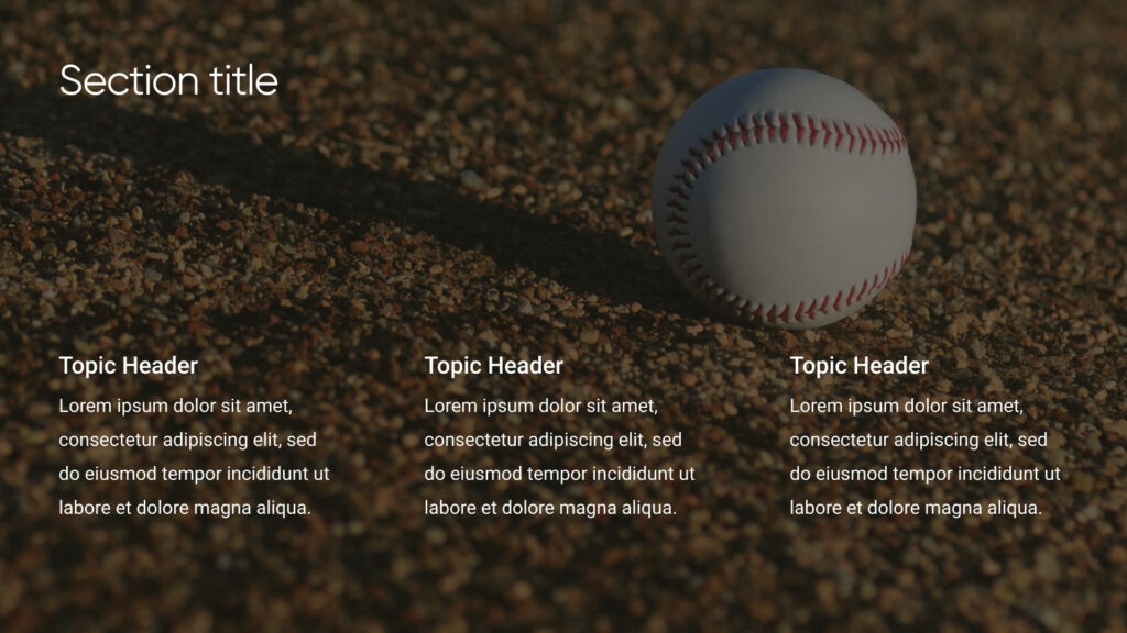 Free Classic Baseball Powerpoint Template – MasterBundles