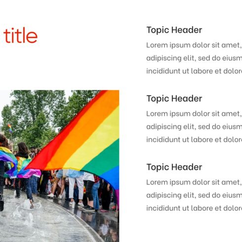 Free LGBT PowerPoint Template | Master Bundles