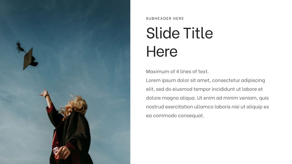 Free Modern Graduation Powerpoint Template – MasterBundles