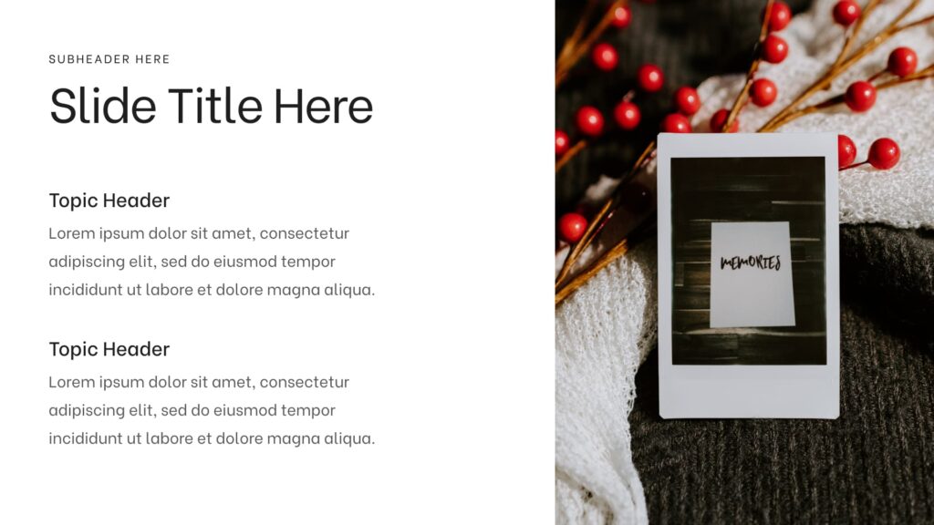 Modern In Loving Memory Powerpoint Template Free | Master Bundles