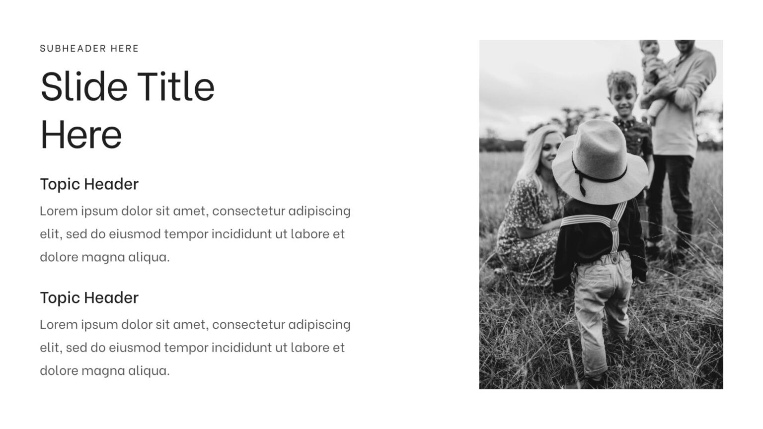 Clean In Loving Memory Powerpoint Template Free | Master Bundles