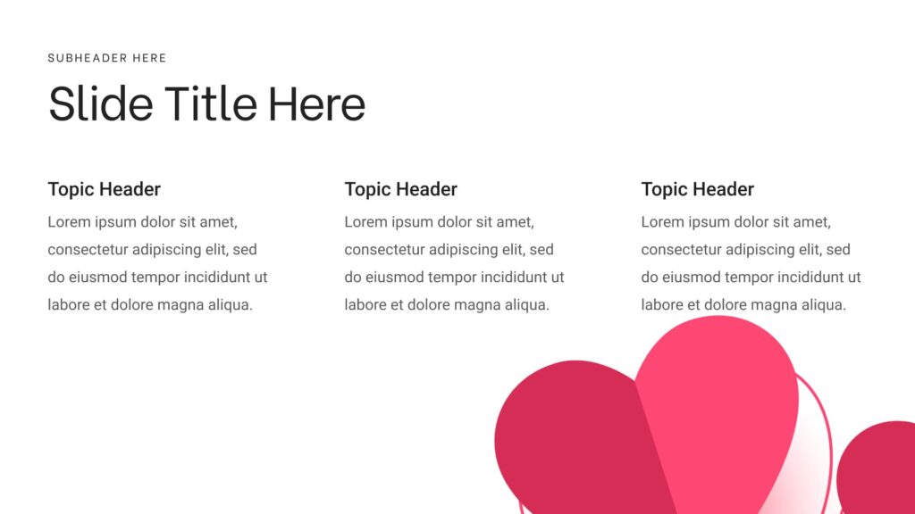 Free Valentine's Day Powerpoint Template with Hearts – MasterBundles