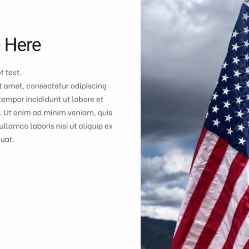 Patriotic Veterans Day Powerpoint Template Free | Master Bundles