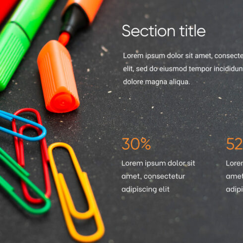 Free Dark Back To School Powerpoint Template | Master Bundles