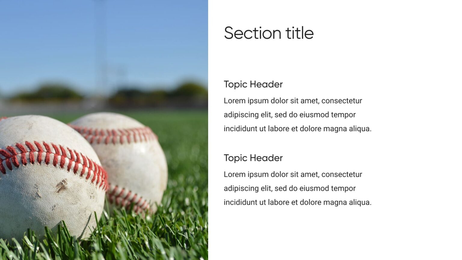 Free Classic Baseball Powerpoint Template – MasterBundles