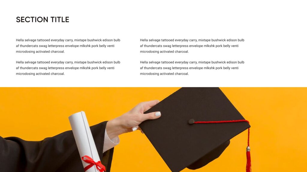 Graduation Presentation Template Free – MasterBundles