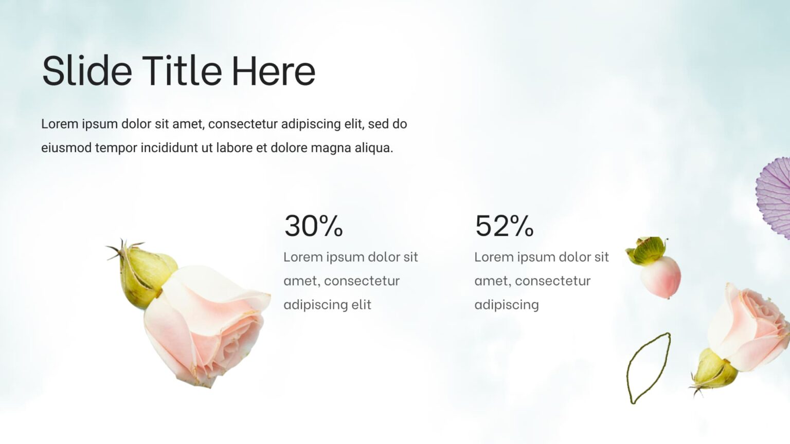 Green Spring Powerpoint Template Free – MasterBundles