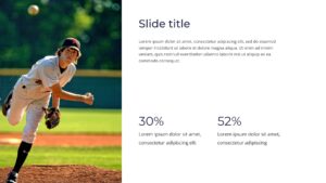 Free Baseball Powerpoint Template Light Style – MasterBundles