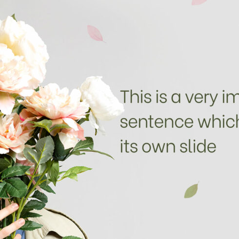 Free Spring Flowers Powerpoint Template | Master Bundles