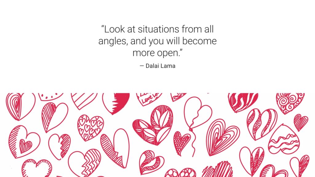 Red Hearts Valentine's Day Powerpoint Template Free – MasterBundles