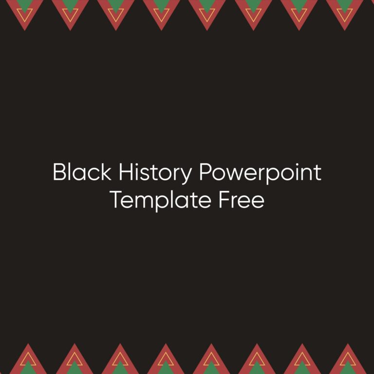 Modern Black History Powerpoint Template Free – MasterBundles