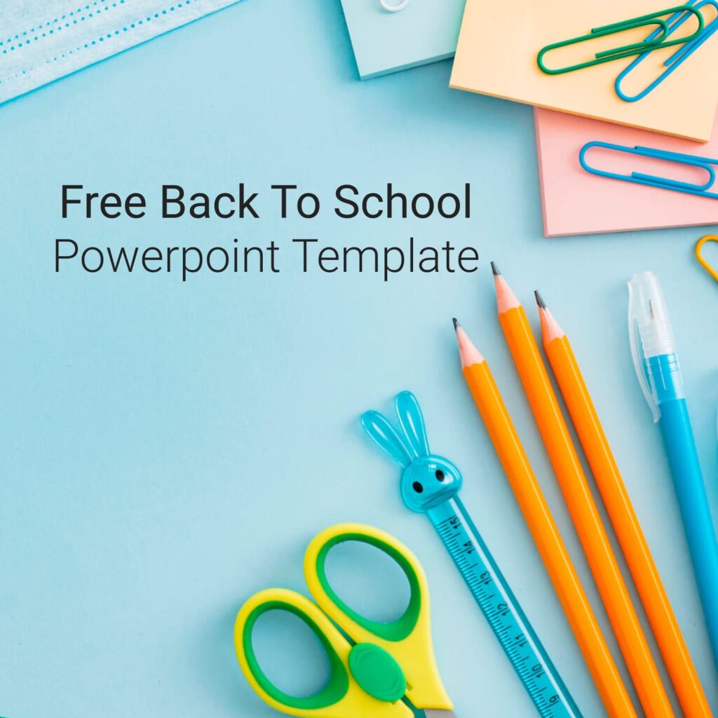 Free Clean Back To School Powerpoint Template – MasterBundles