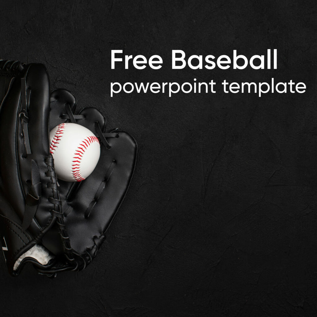 Free Dark Style Baseball Powerpoint Template – MasterBundles