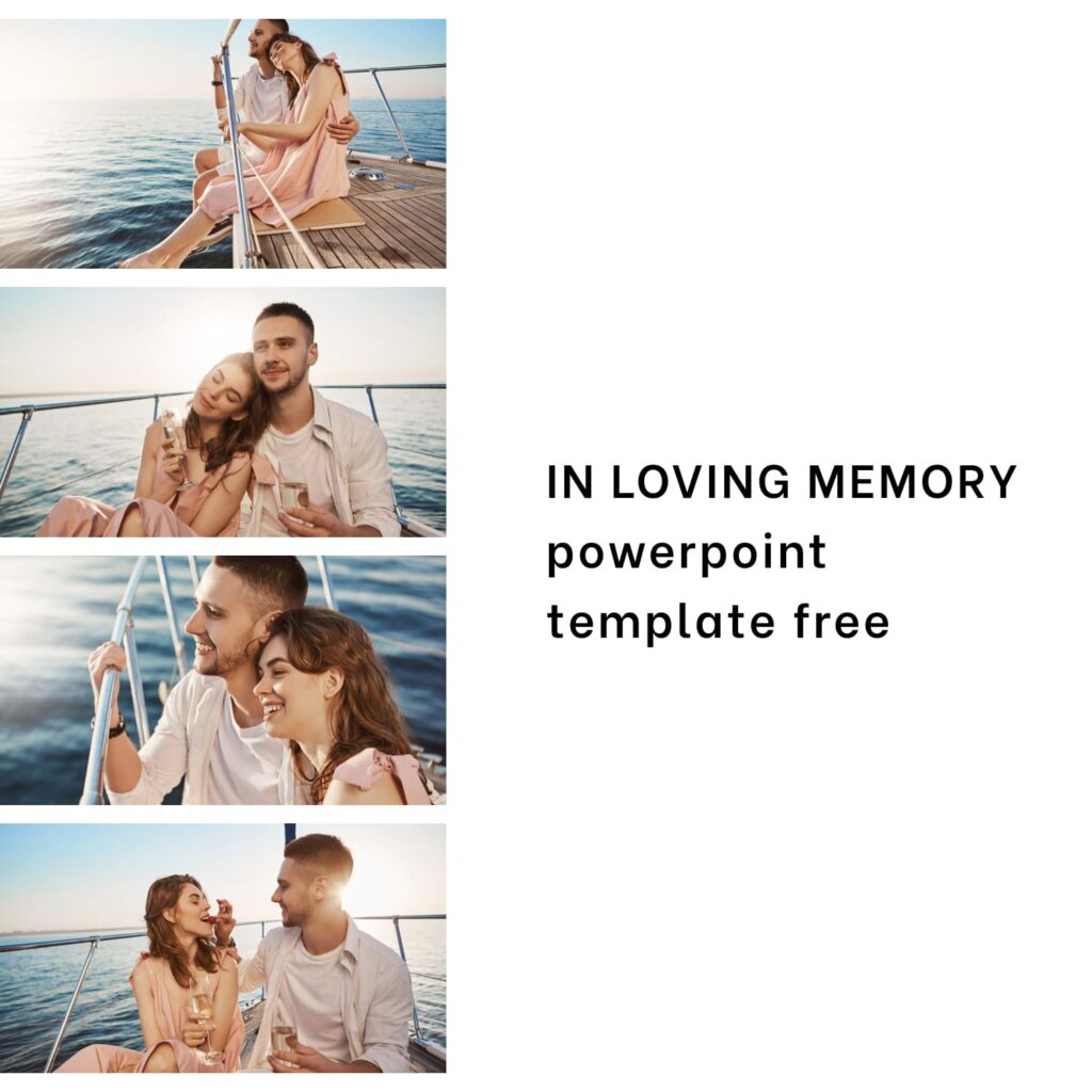Minimal In Loving Memory Powerpoint Template Free – MasterBundles