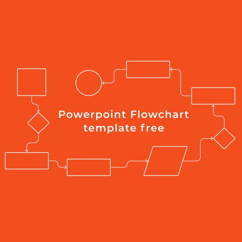 Free Orange Powerpoint Flowchart Template – MasterBundles