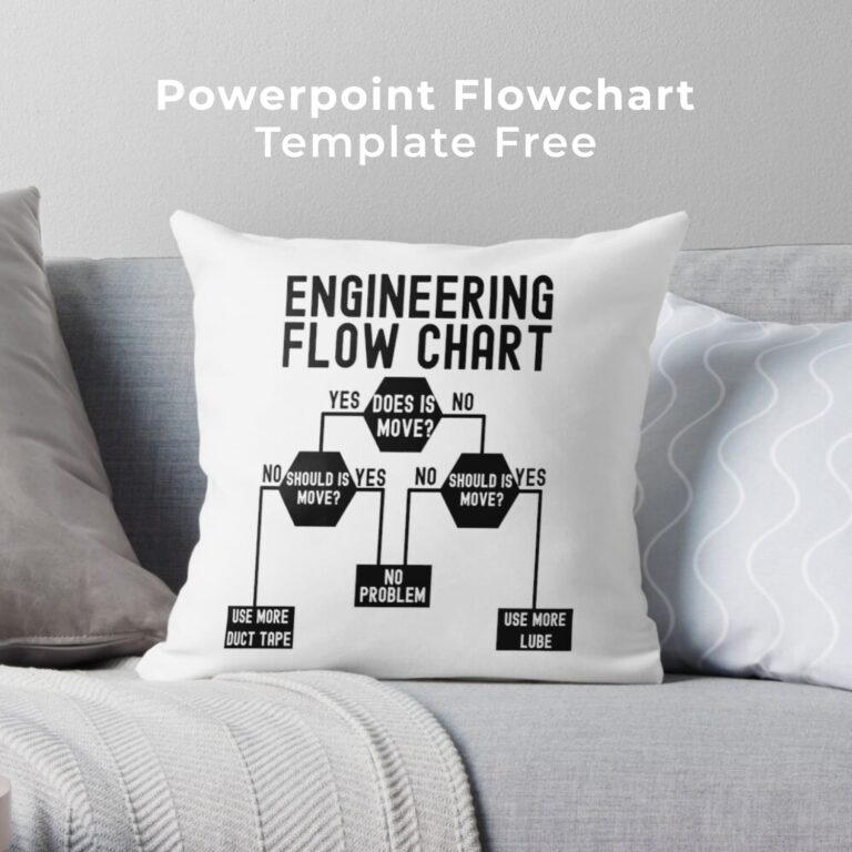 Minimal Powerpoint Flowchart Template Free – MasterBundles