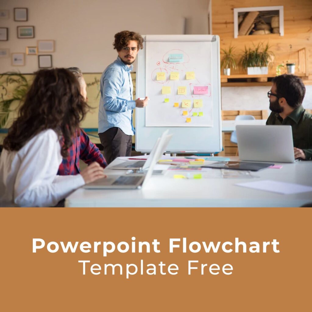 Free Clean Powerpoint Flowchart Template – MasterBundles