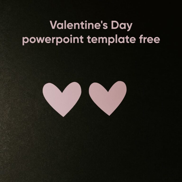 Lovely Free Valentine's Day Powerpoint Template | MasterBundles