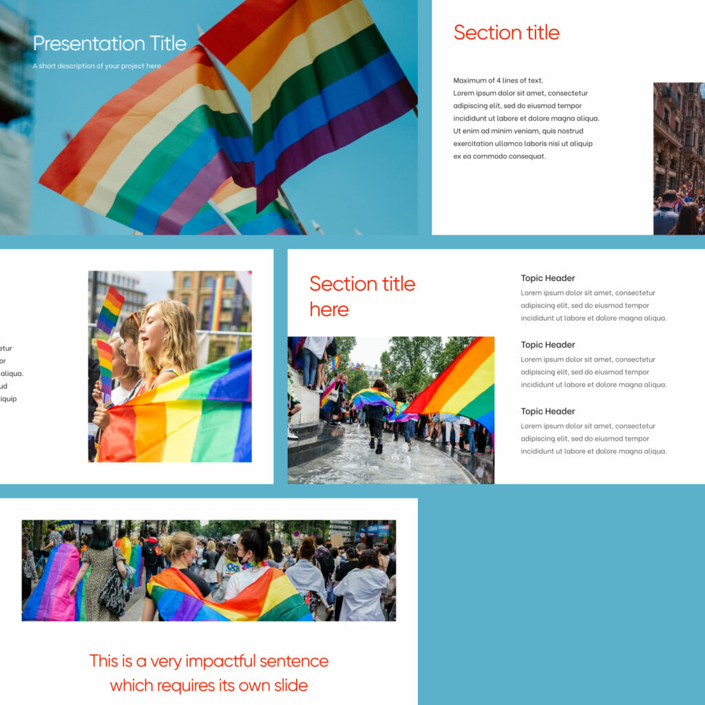 Free LGBT PowerPoint Template – MasterBundles