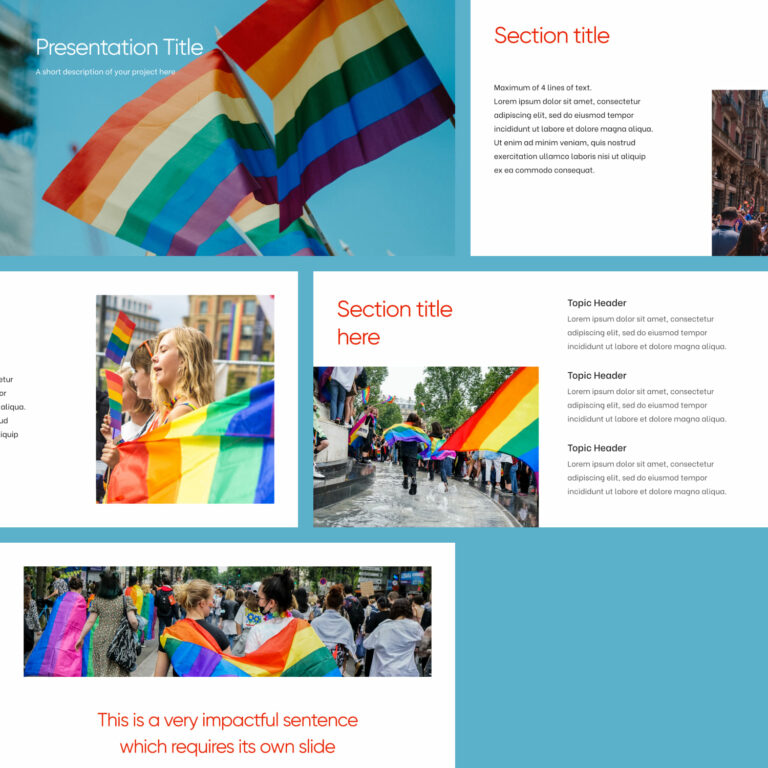 Free LGBT PowerPoint Template – MasterBundles