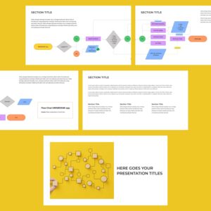 Free Yellow Powerpoint Flowchart Template – MasterBundles