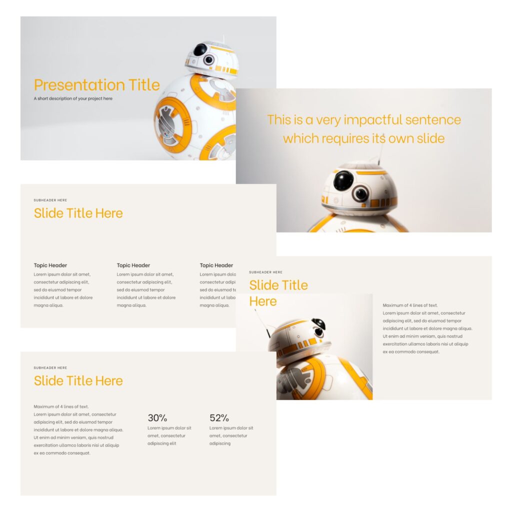 Star Wars R2-D2 Powerpoint Template Free – MasterBundles