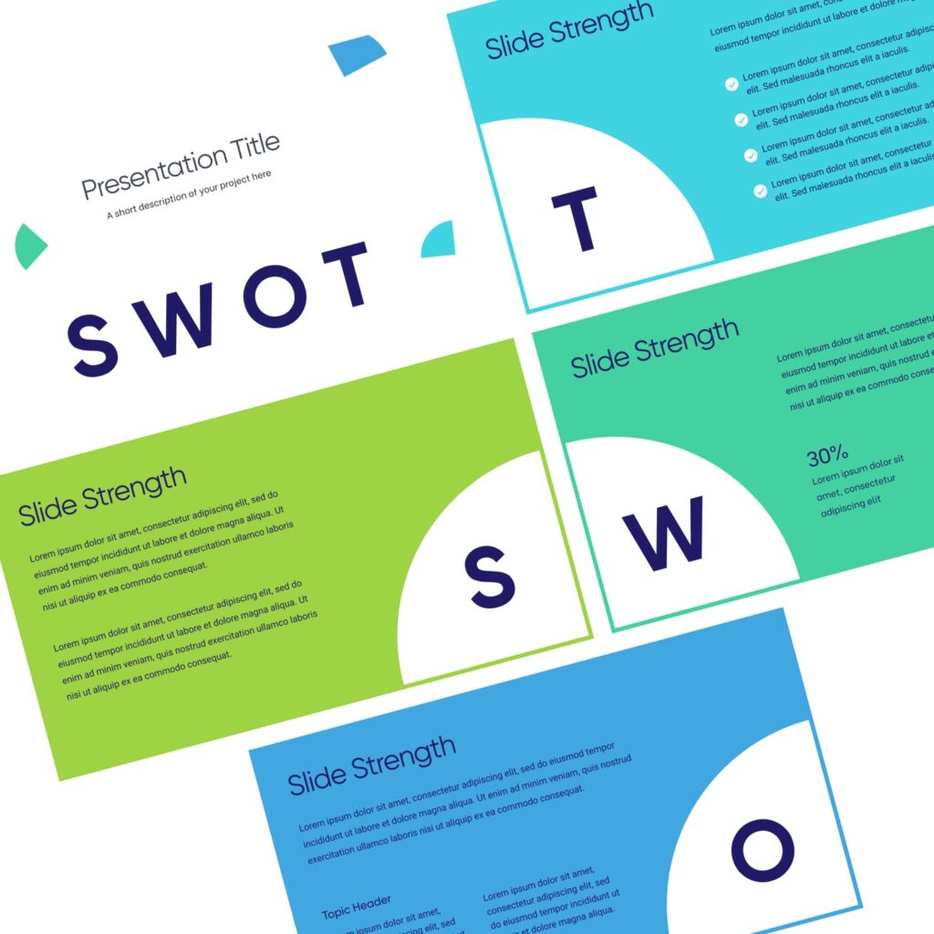 Modern SWOT Analysis Template Powerpoint Free – MasterBundles