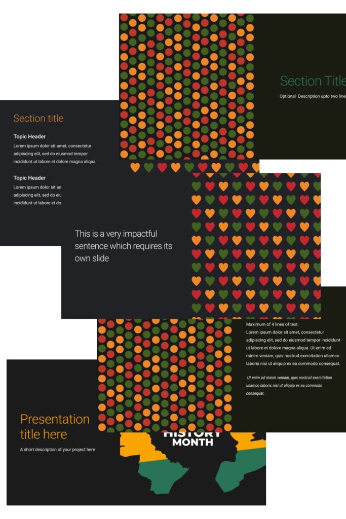 Black History Juneteenth Powerpoint Template Free – MasterBundles