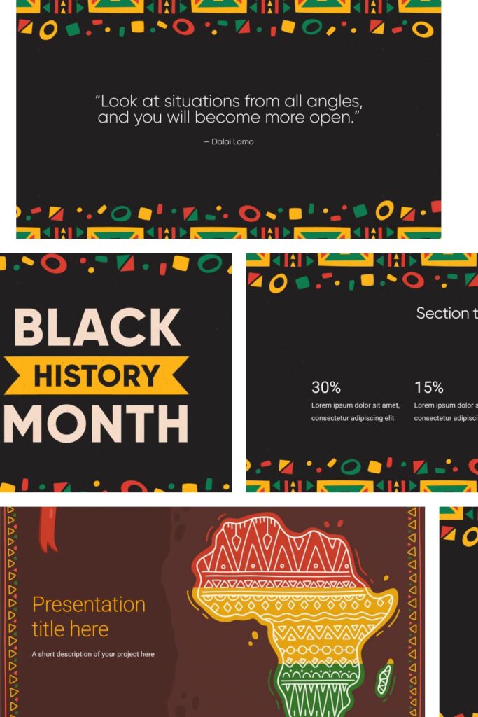 Modern Black History Powerpoint Template Free – MasterBundles