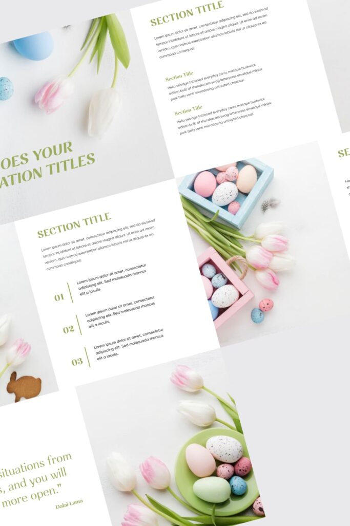 Free Happy Easter Powerpoint Template – MasterBundles