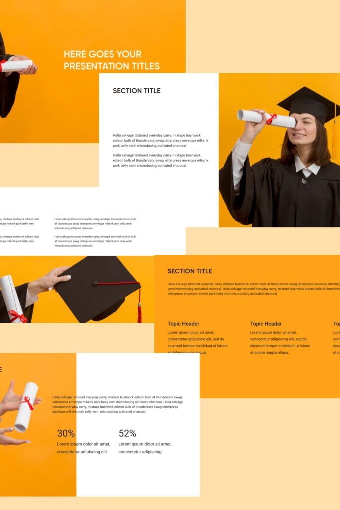 Graduation Presentation Template Free – MasterBundles
