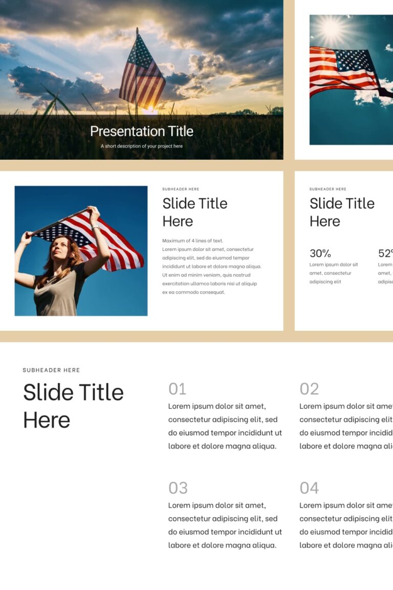 Free Veterans Day Powerpoint Template Patriotic – MasterBundles