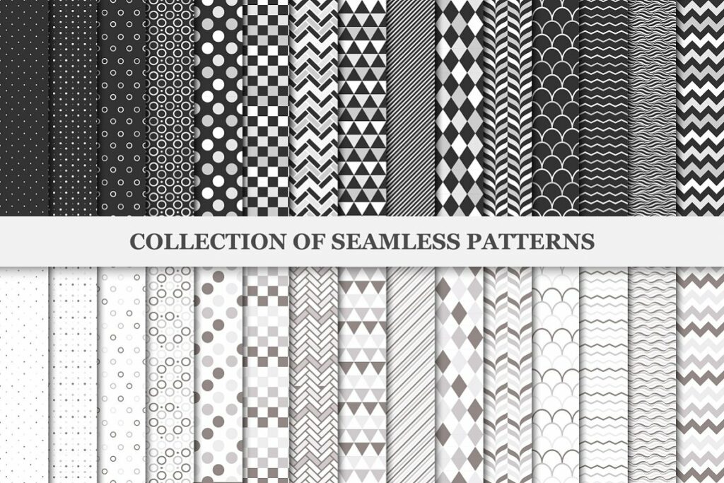 Collection Of Seamless Patterns – MasterBundles