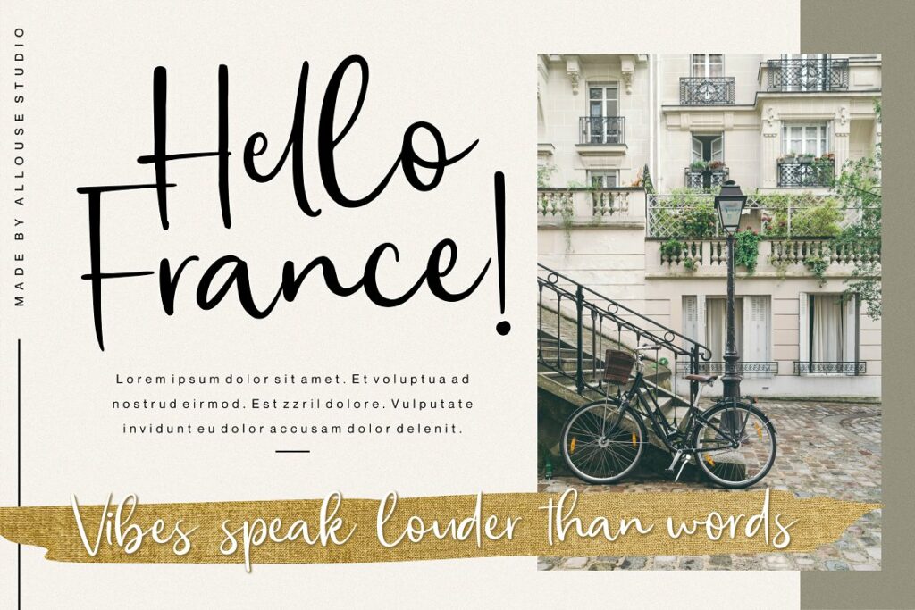 Eiffel Story Font – MasterBundles