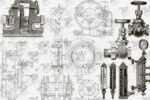 Mechanical Steampunk Overlays | Master Bundles