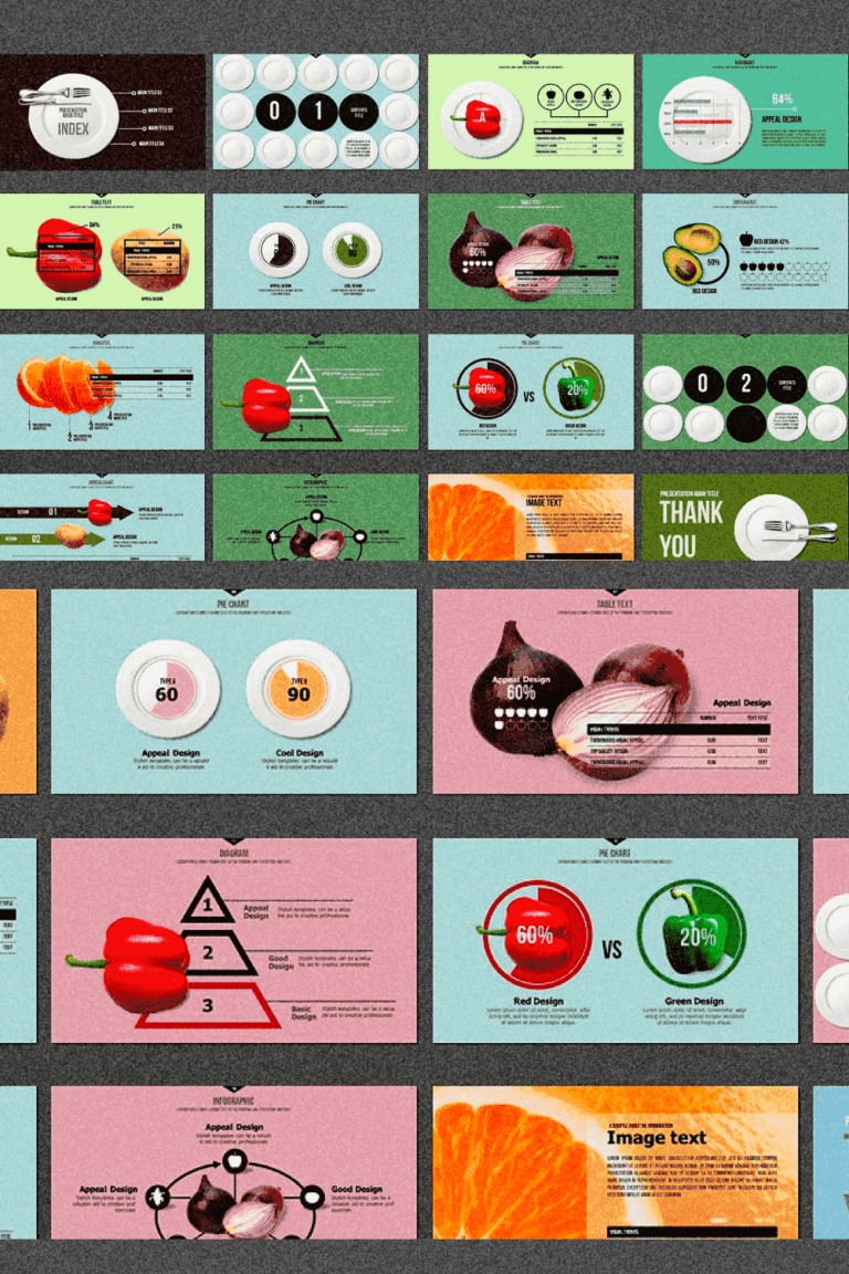 ABOUT FOOD presentation template – MasterBundles