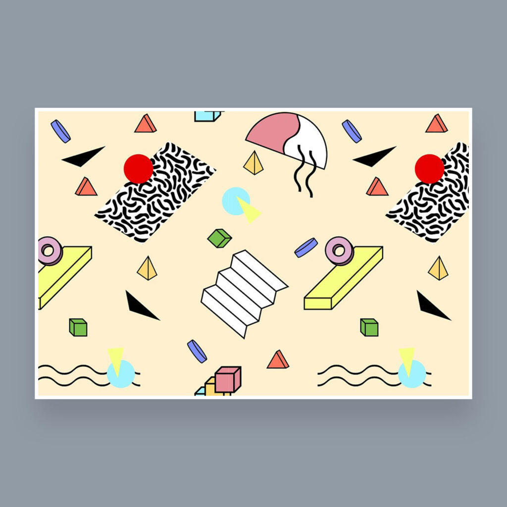 50 Seamless Patterns In 80s Style – MasterBundles