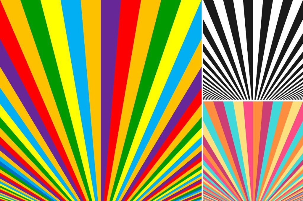 Collection Of Striped Backgrounds – MasterBundles