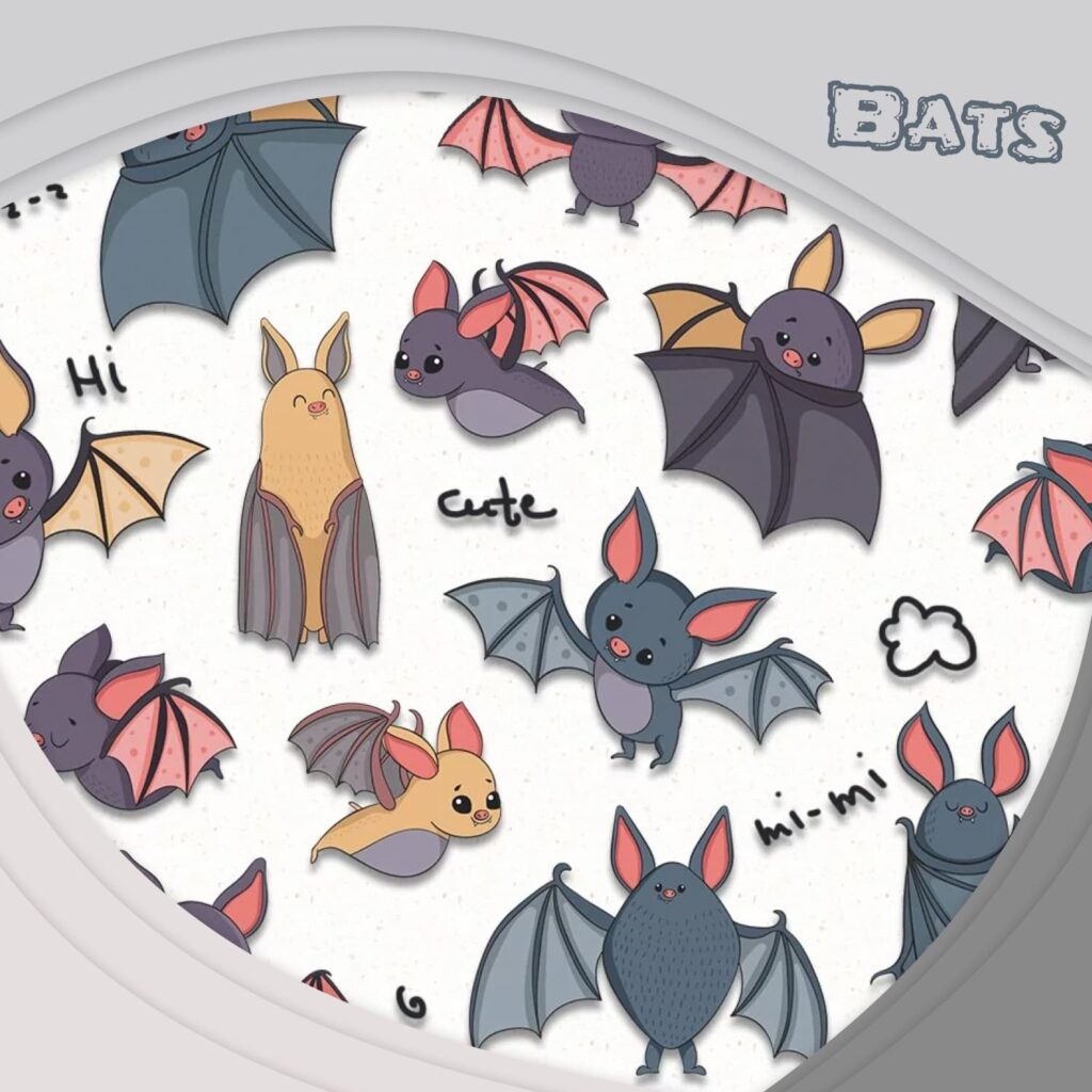 Halloween Bats: 14 Variations Bat SVGs – MasterBundles