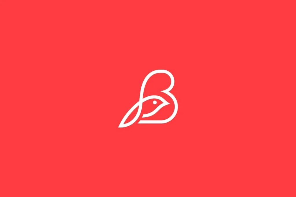 Bird B Logo Template – MasterBundles