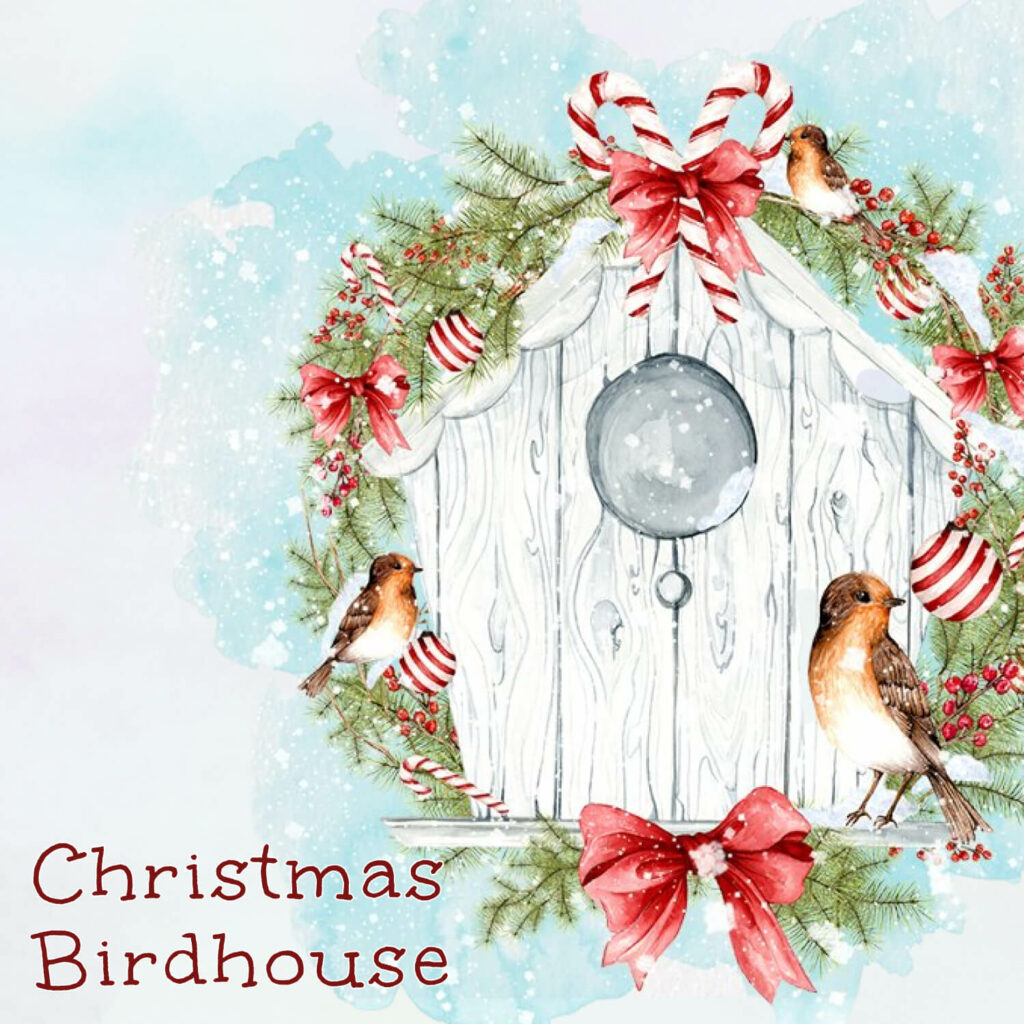 Christmas Birdhouse Clip Art – MasterBundles