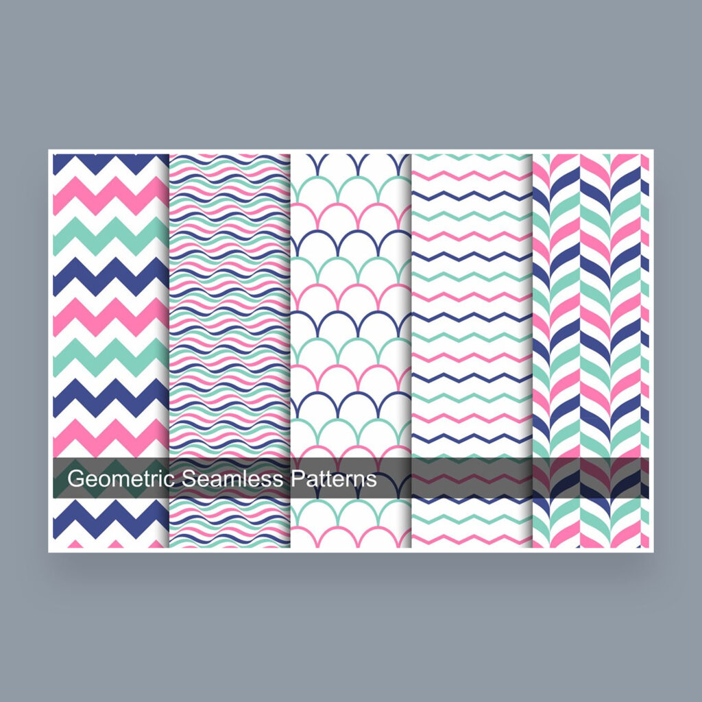 Color Geometric Patterns - Seamless – MasterBundles
