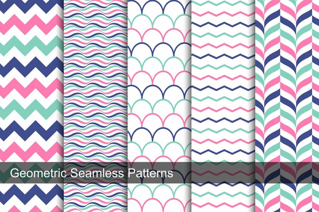 Color Geometric Patterns - Seamless – MasterBundles
