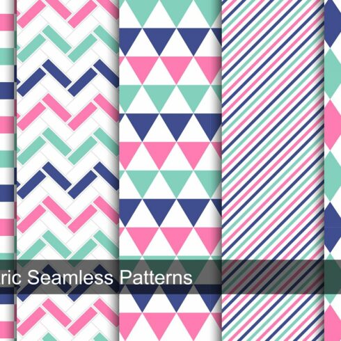 Collection Of Geometric Swatches | Master Bundles