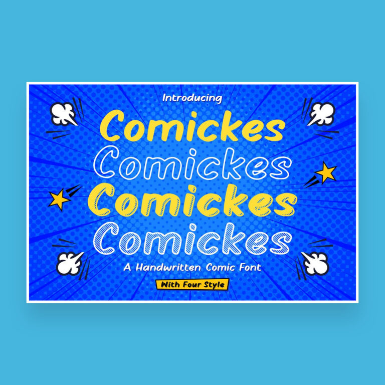 Comickes A Handwritten Comic Font – MasterBundles