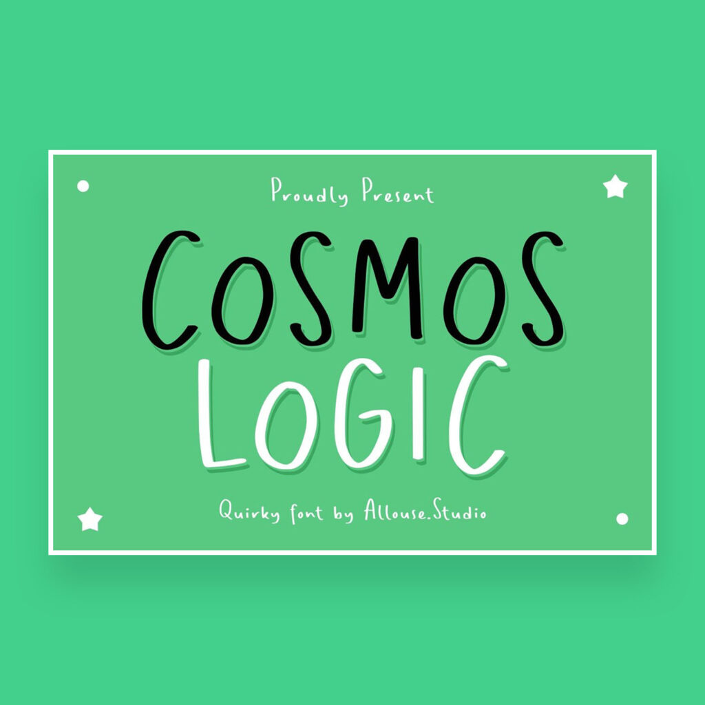 Cosmos Logic Font – MasterBundles