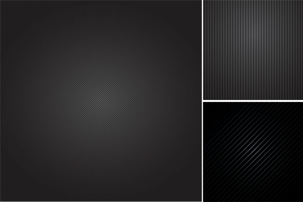 Colleciton Of Black Striped Textures – MasterBundles