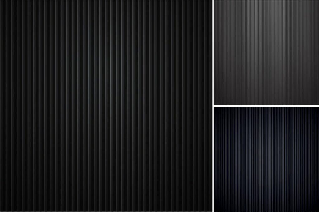 Colleciton Of Black Striped Textures – MasterBundles