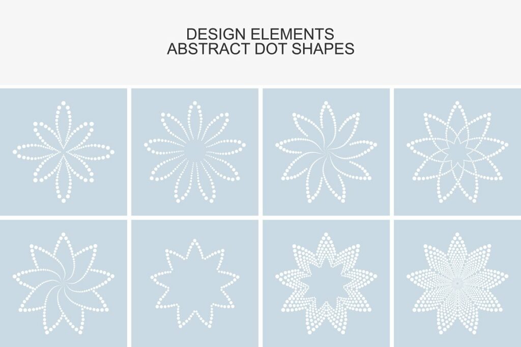 Dotted Design Elements – MasterBundles